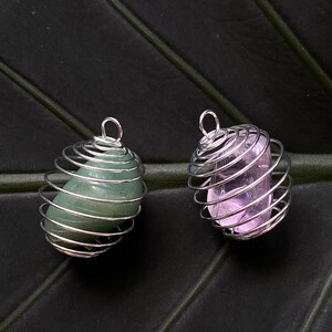 Crystal Cage | Cage Pendant | Cage Crystal Holder - Etsy