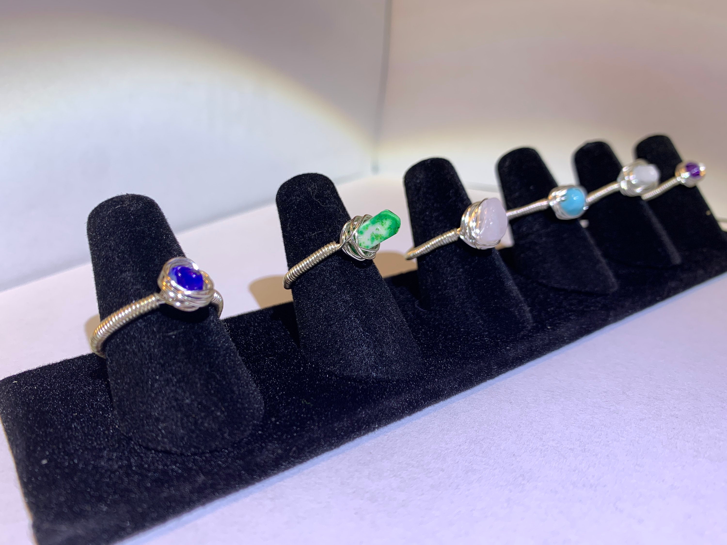 Gemstone Rings - Etsy