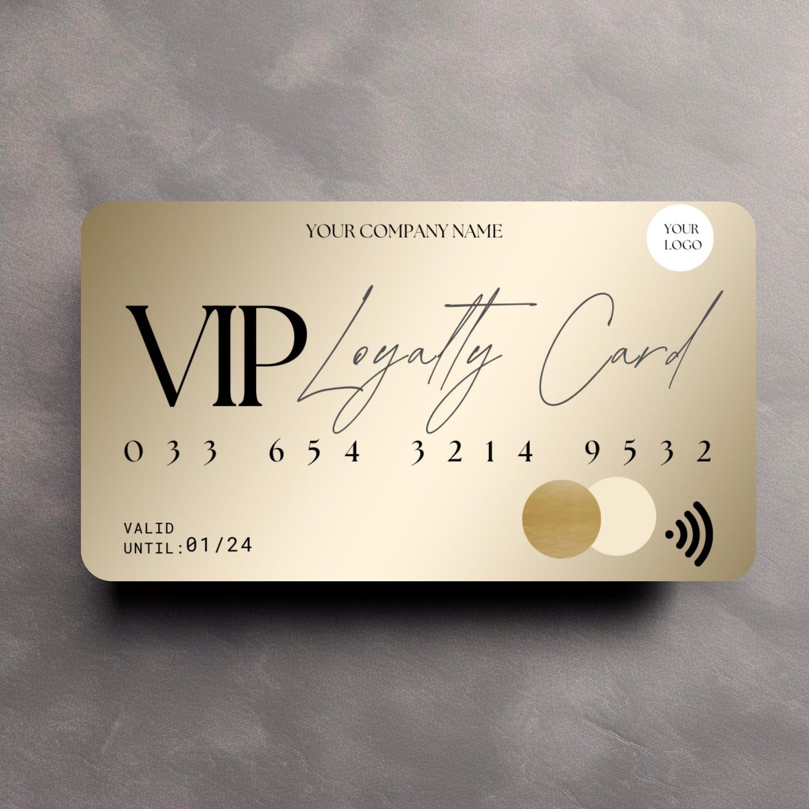 Gold Luxury Loyalty Card Template: Beauty & Lash (canva Design) - Etsy