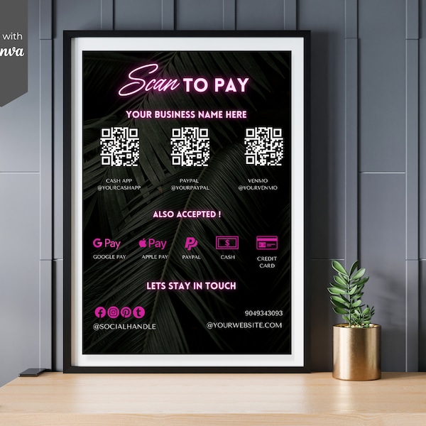 Cash App Printable - Etsy