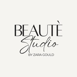 Beauty Salon Logo Bundle: Modern Minimalist Design (canva Editable ...