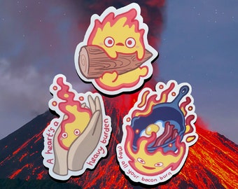 Studio Ghibli Fire - Etsy