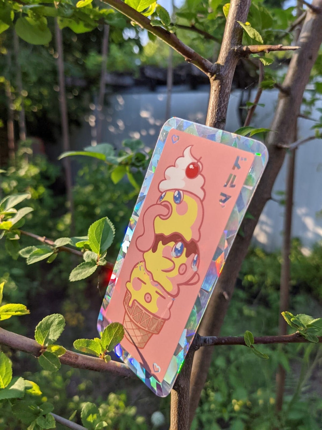 IJs chillin chillin holo sticker Dolma - Etsy Nederland