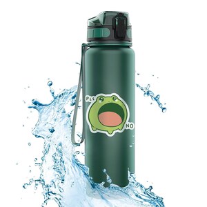 Crying Frog Sticker - Baby Frog Sticker - Cute Laptop Decal- Forest ...