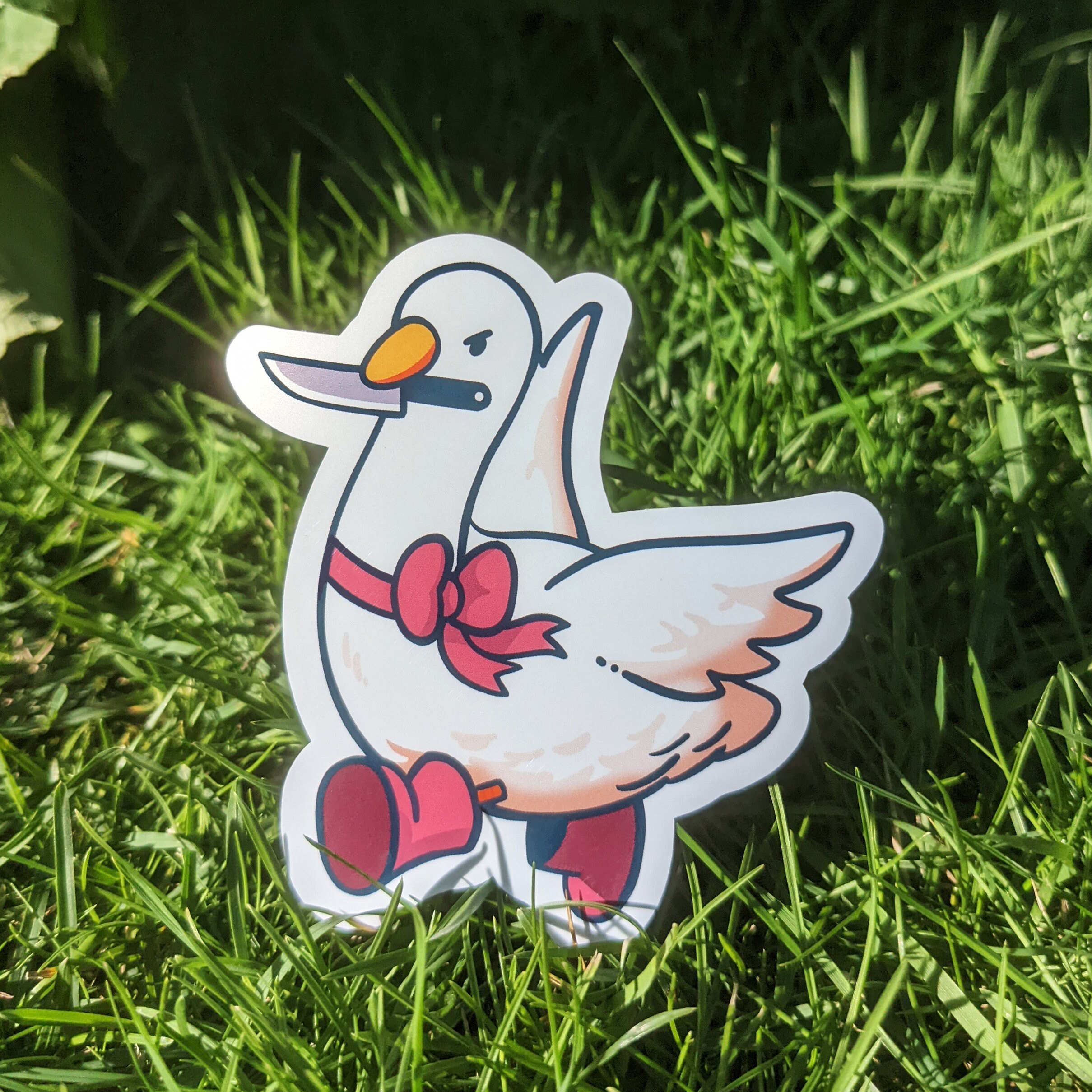 Geese Stickers Cute and Funny Stickers Angry and Magic - Etsy