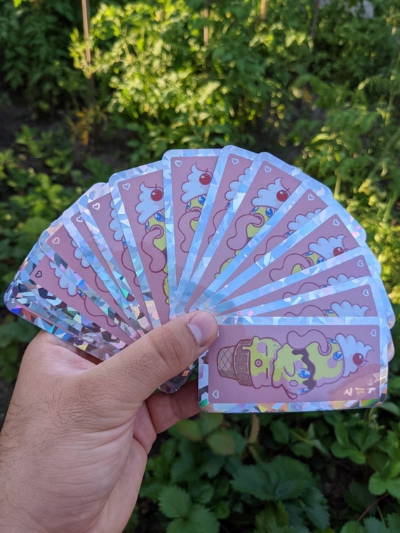 IJs chillin chillin holo sticker Dolma | Etsy