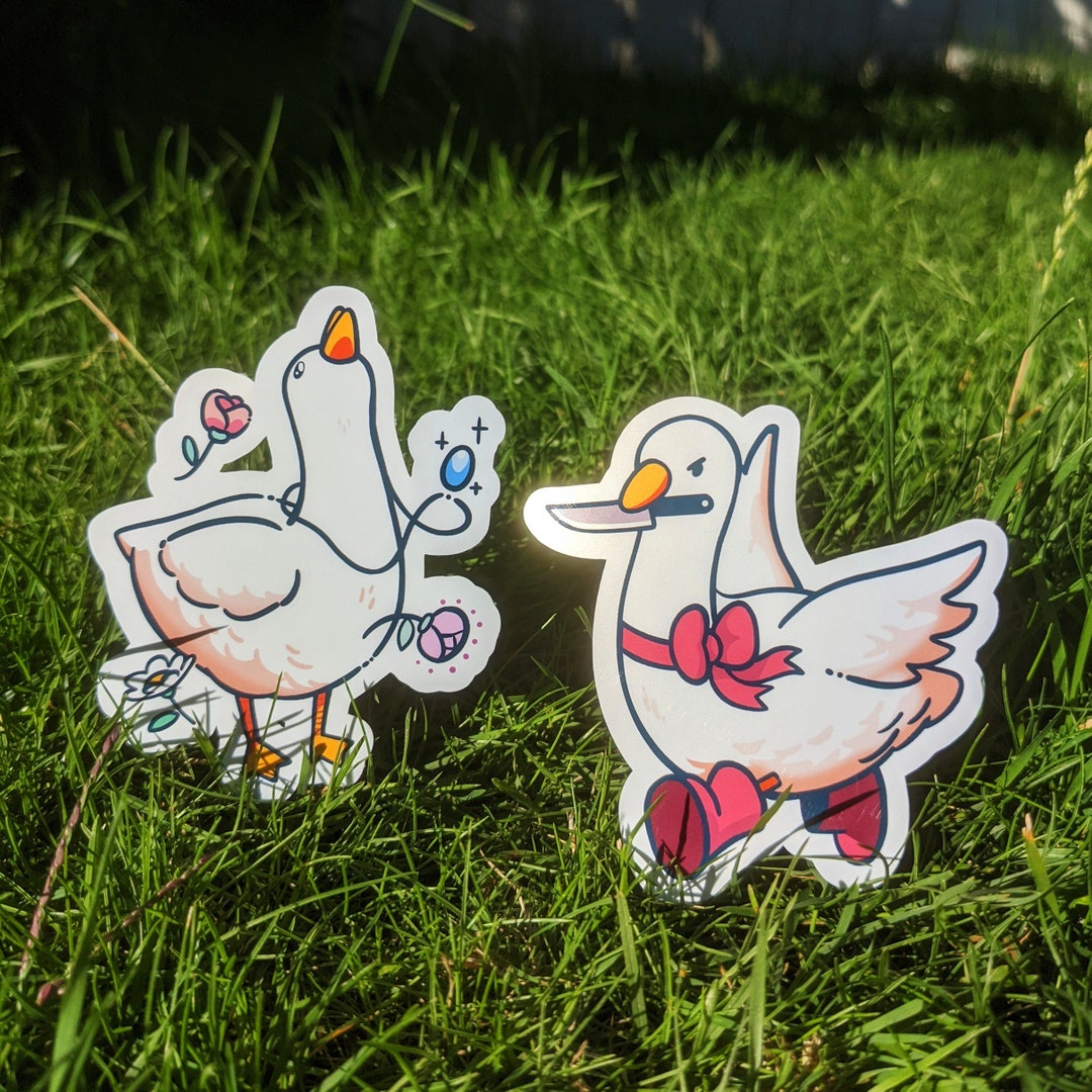 Geese Stickers Cute and Funny Stickers Angry and Magic - Etsy