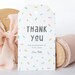 Editable Baby Sprinkle Gift Tag Pastel Birthday Thank You Gift Colorful ...