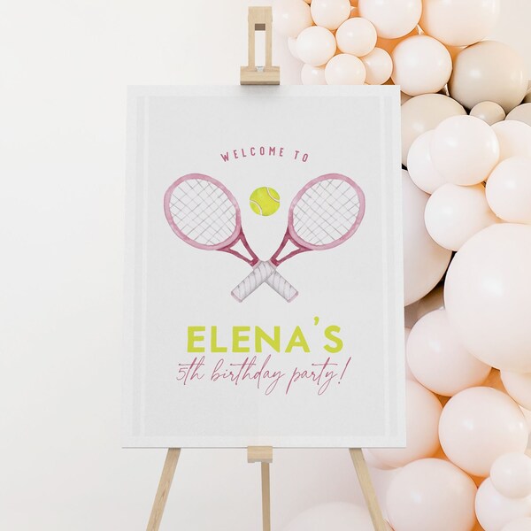Tennis Poster - Etsy