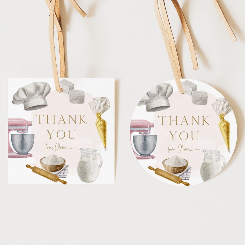 Thank You Bakery Stickers - Etsy