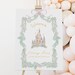 Editable Princess Castle Welcome Sign Custom Sign Birthday Decor ...