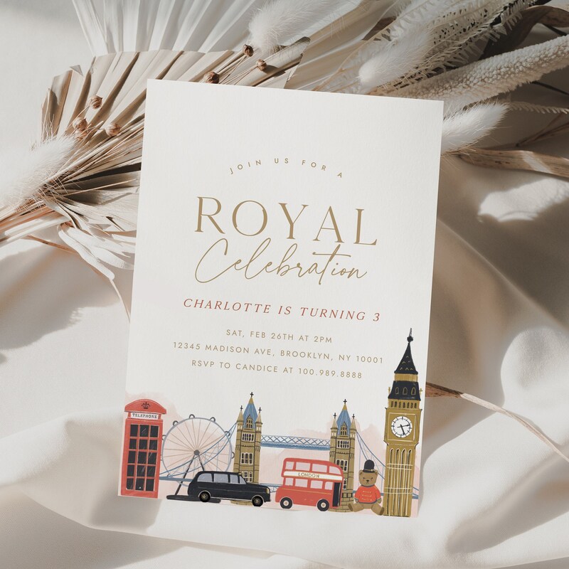 London Theme Party - Etsy