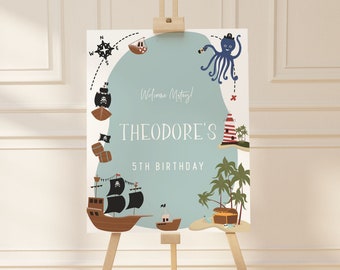 Printable Pirate Party Sign Instant Digital Download - Etsy