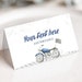 Motorbike Food Label Tent Card Thank You Label Food Label Motorcycle ...