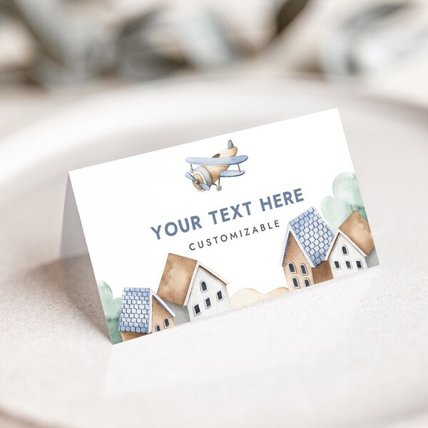 Airplane Food Label - Etsy