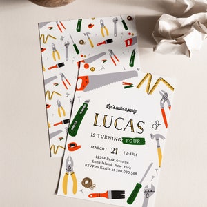 Let's Build A Party Invitation Template Builder Tools Birthday ...