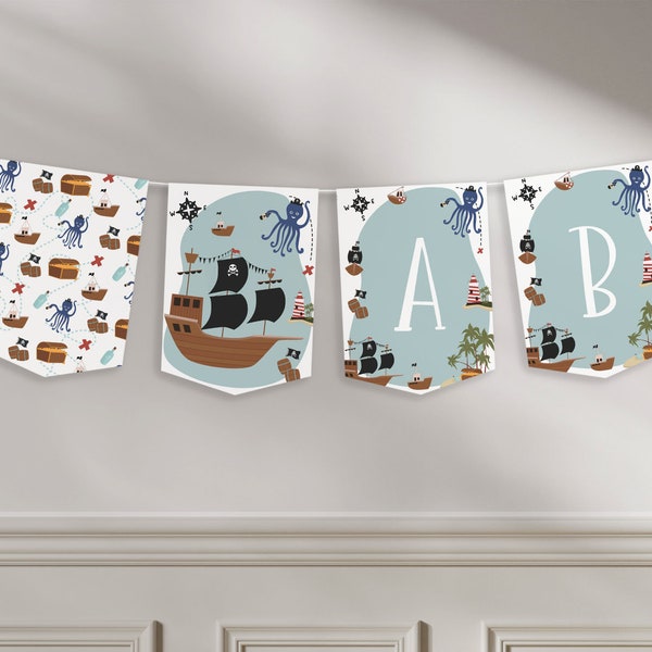 Pirate Banner - Etsy