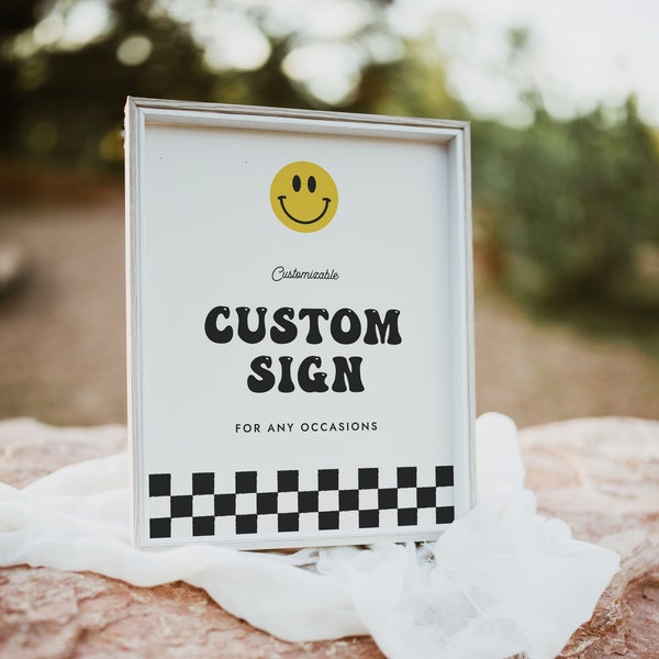 Happy Birthday Sign - Etsy