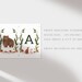 Woodland Animal Happy Birthday Banner Banner Woodland Animal Happy ...