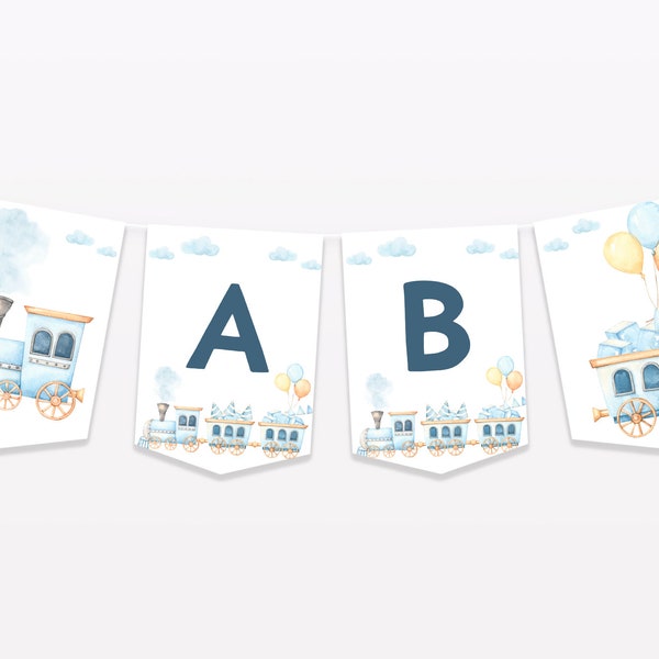 Train Banner - Etsy