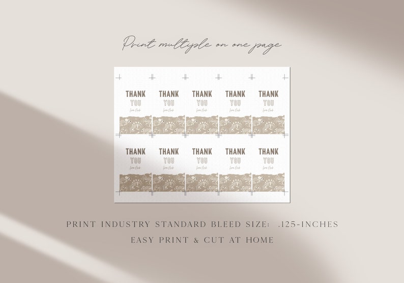 Dino Dig Dinosaur Birthday Thank You Tag Jurassic Fossil Gift - Etsy