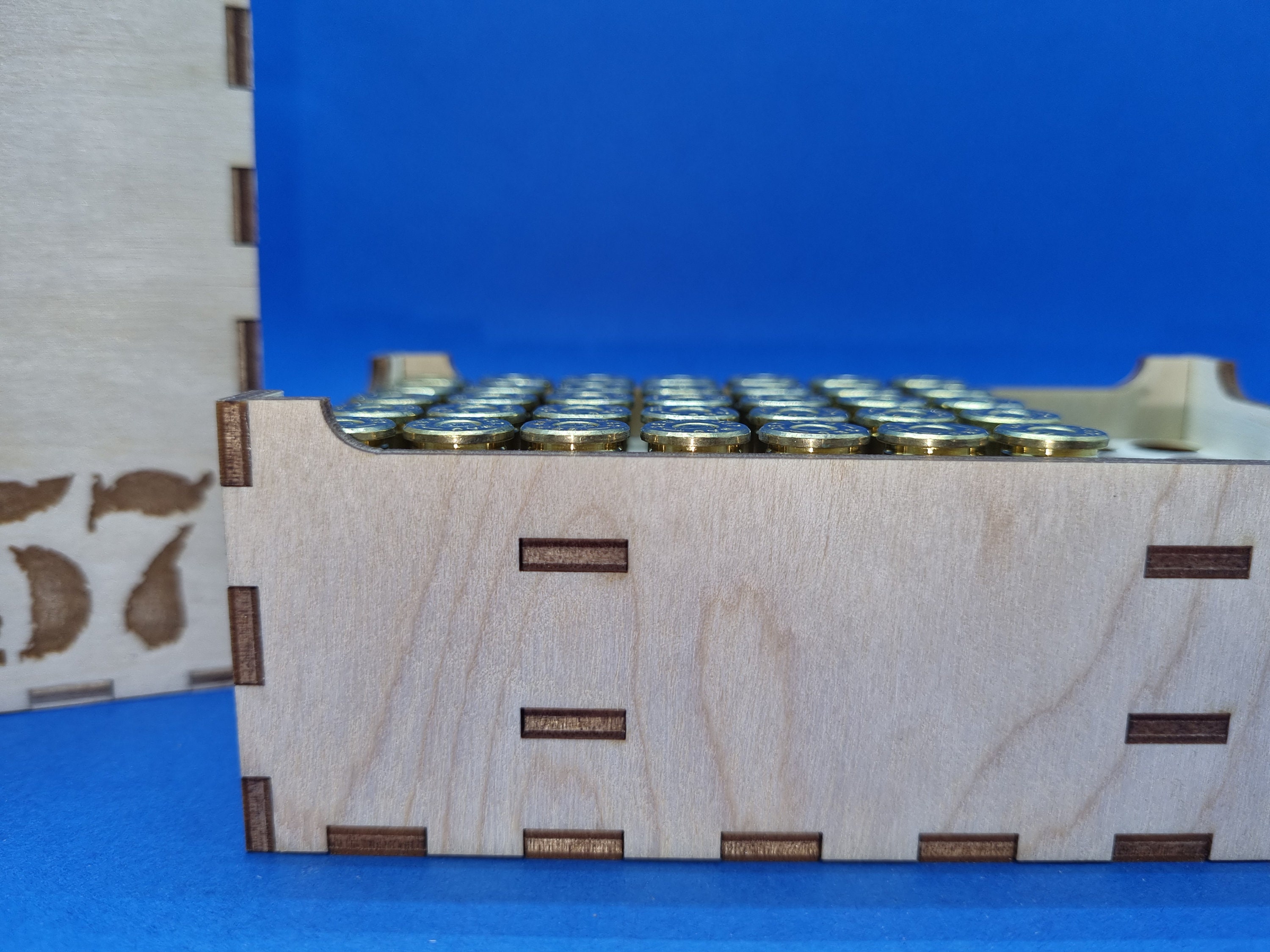 357 Magnum Ammo Ammunition Box Crate - Laser Cut File - for .357 Magnum ...