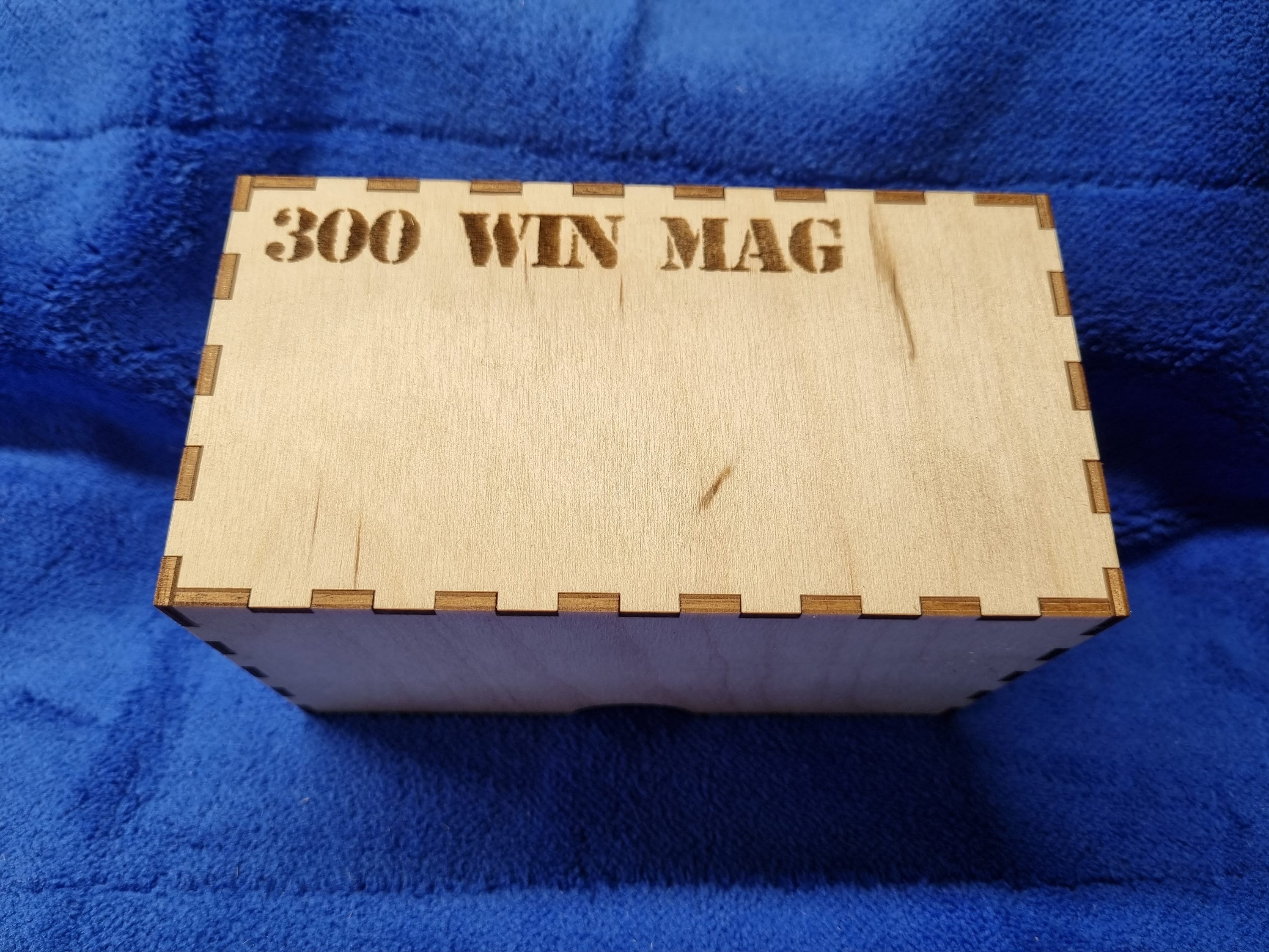 300 Win Magnum Ammo Box Crate - Laser Cut File (SVG, AI, DXF, LBRN2) - Etsy