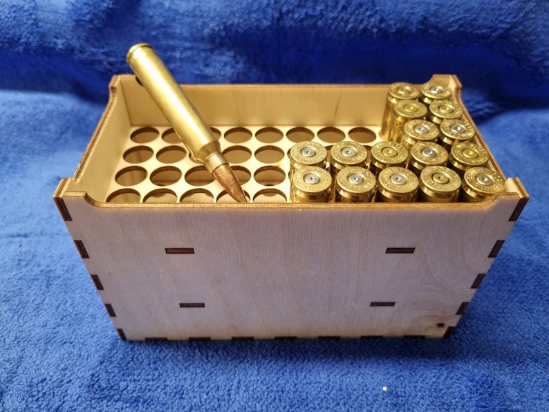300 Win Magnum Ammo Box Crate - Laser Cut File (SVG, AI, DXF, LBRN2) - Etsy