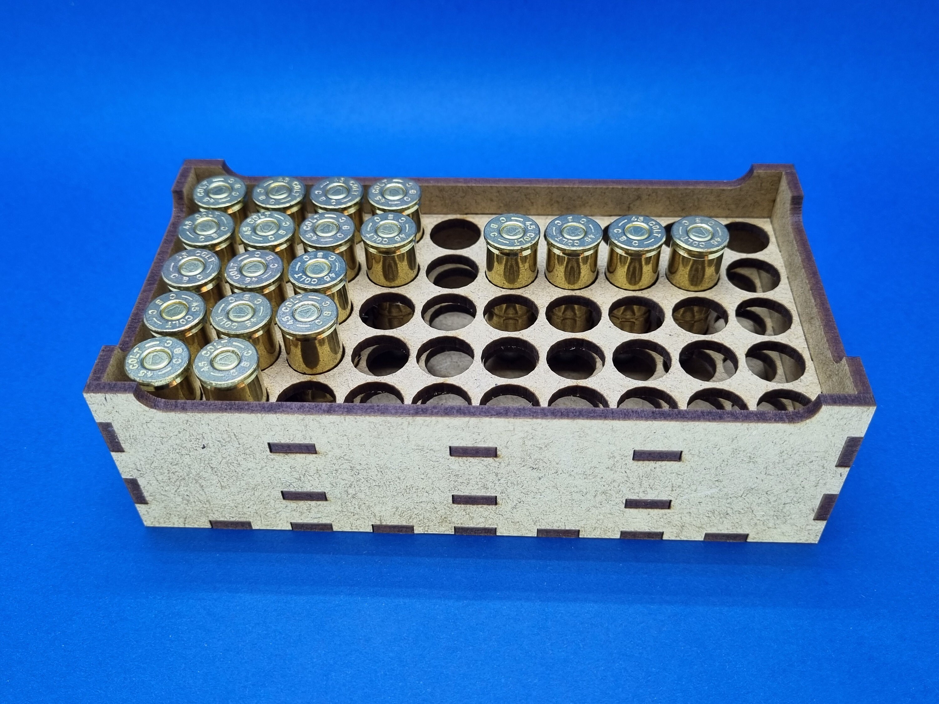 45 COLT Ammo Ammunition Box Crate - Laser Cut File - for 45 COLT ...
