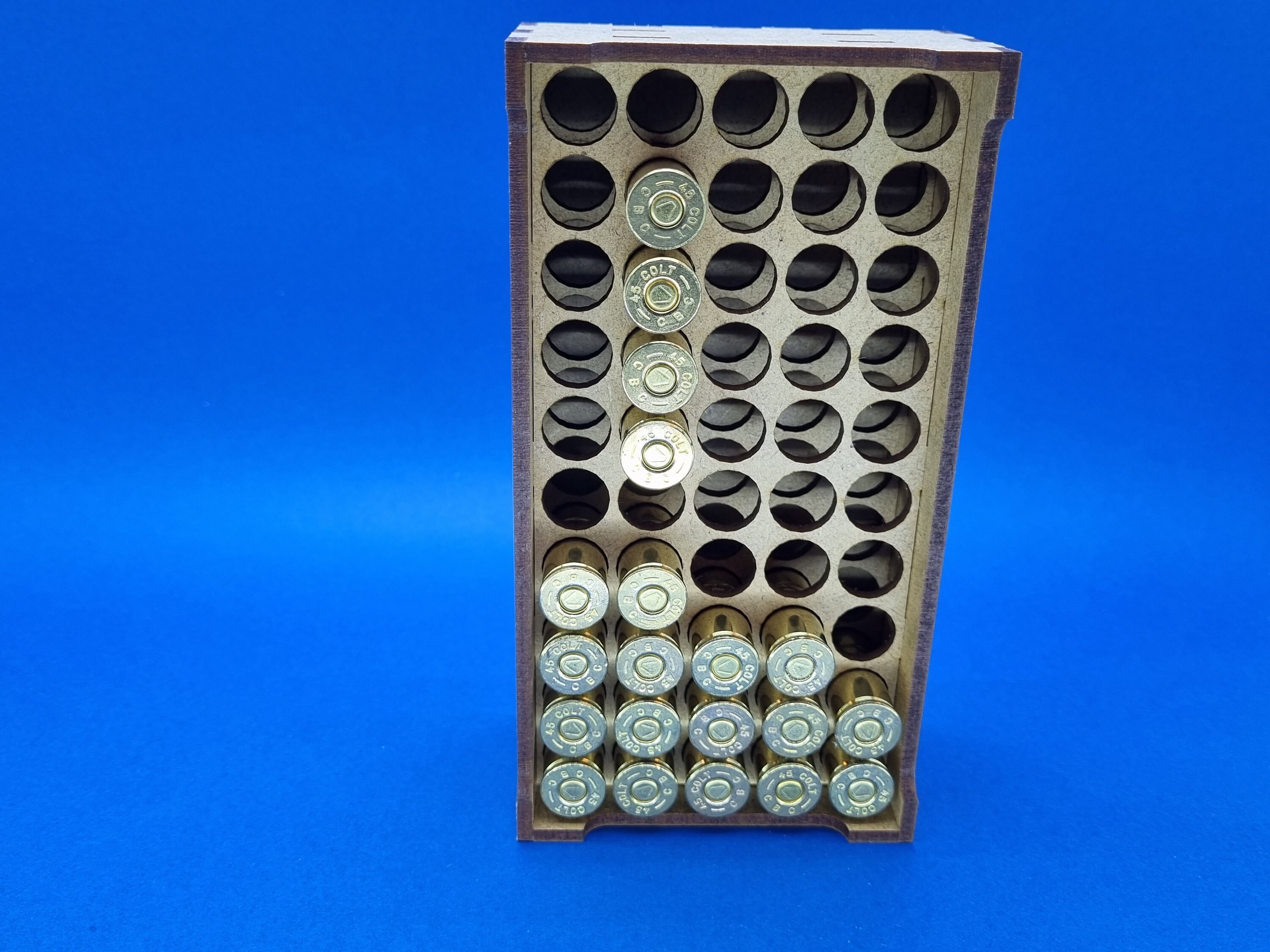 45 COLT Ammo Ammunition Box Crate - Laser Cut File - for 45 COLT ...