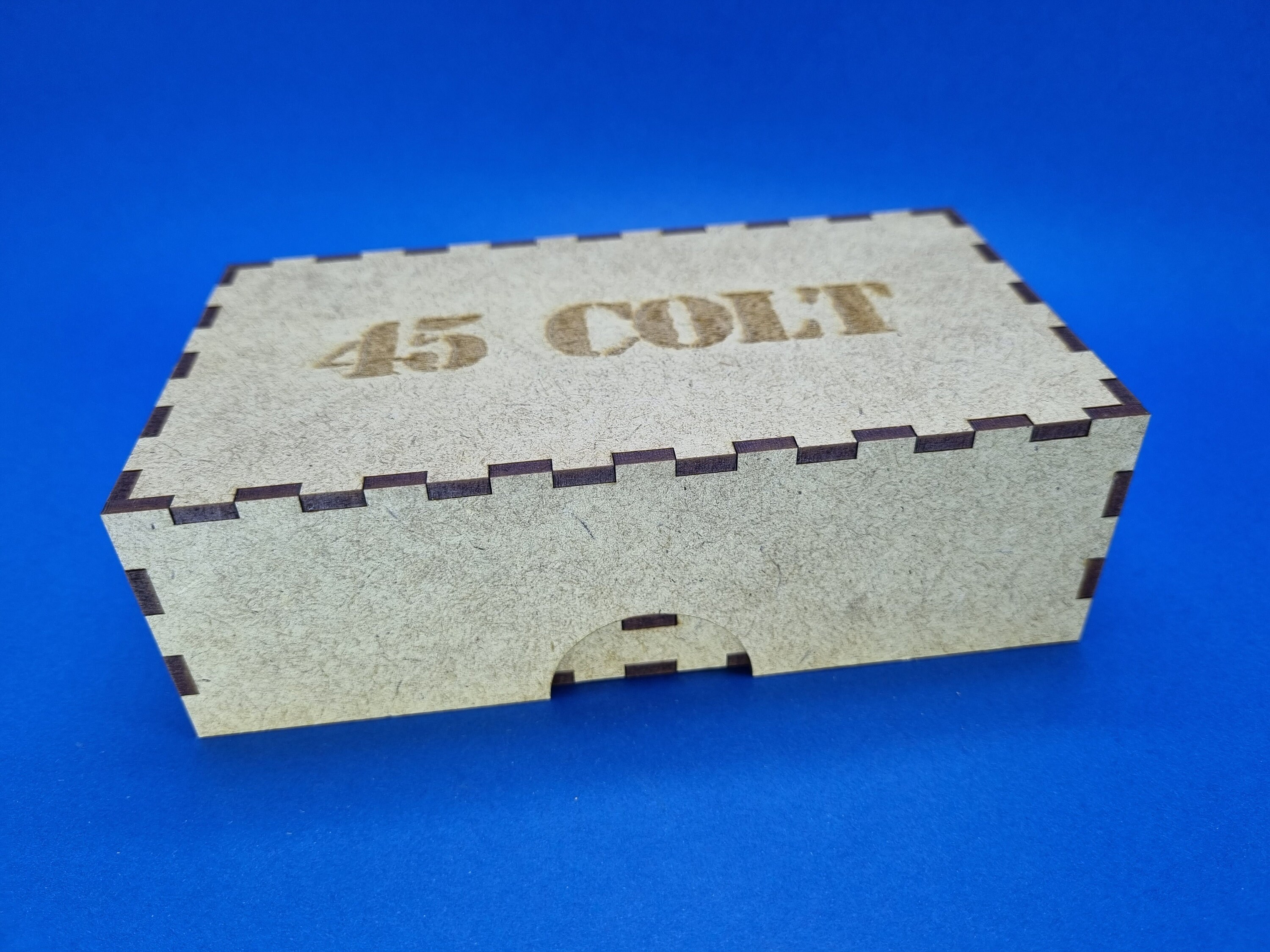 45 COLT Ammo Ammunition Box Crate - Laser Cut File - for 45 COLT ...