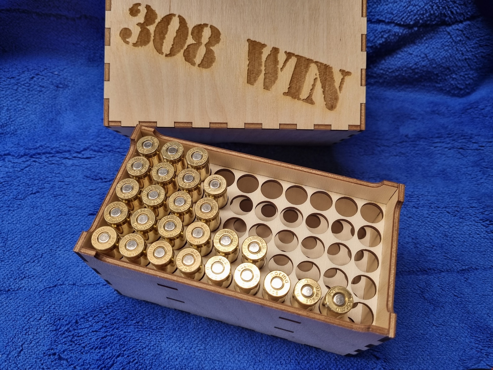 308 Winchester Ammo Ammunition Box Crate - Laser Cut File - for .308 ...