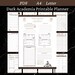 DARK ACADEMIA Printable Planner | Digital Planner Sheets - Etsy