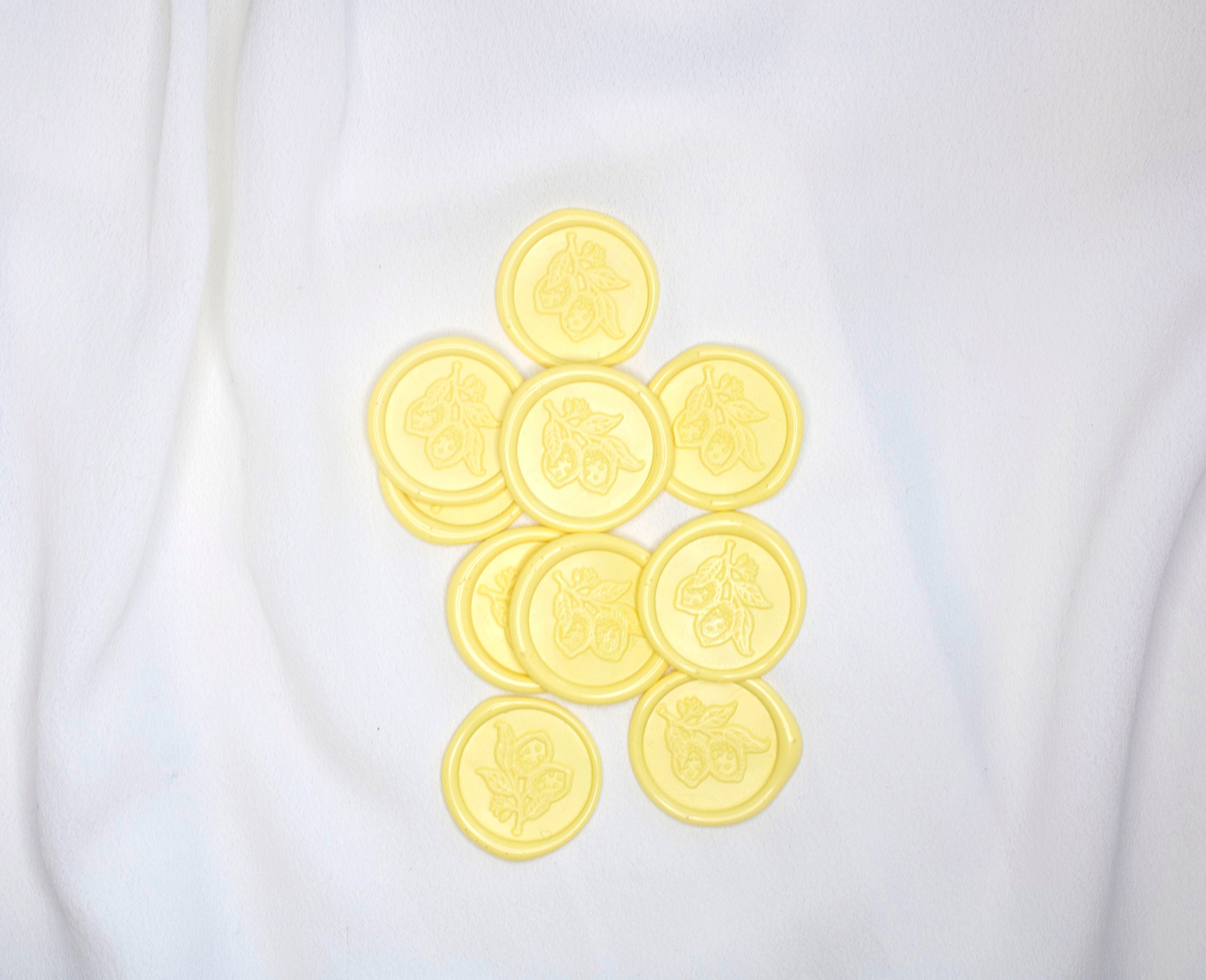 Lemon Wax Seals Main Squeeze Wax Seals Self Adhesive Wax - Etsy