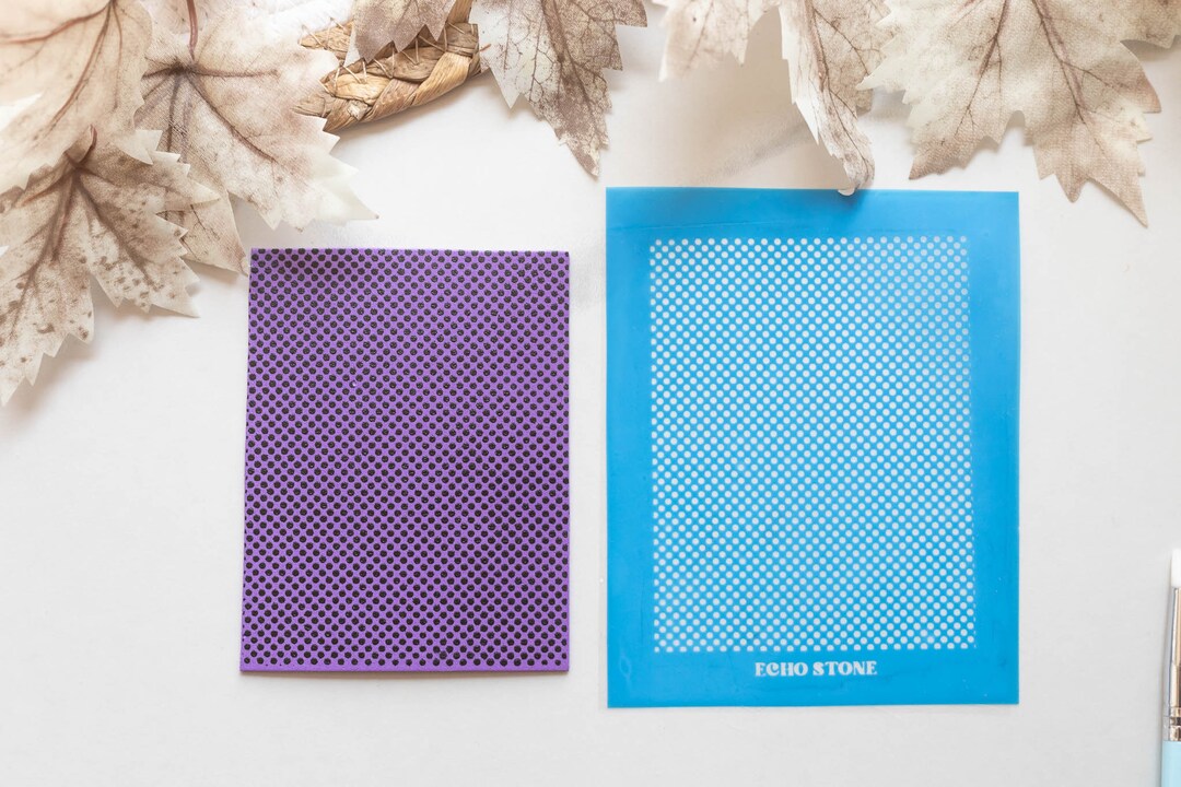 Polka Dot Silk Screen Stencil for Polymer Clay Jewelry Makers - Etsy