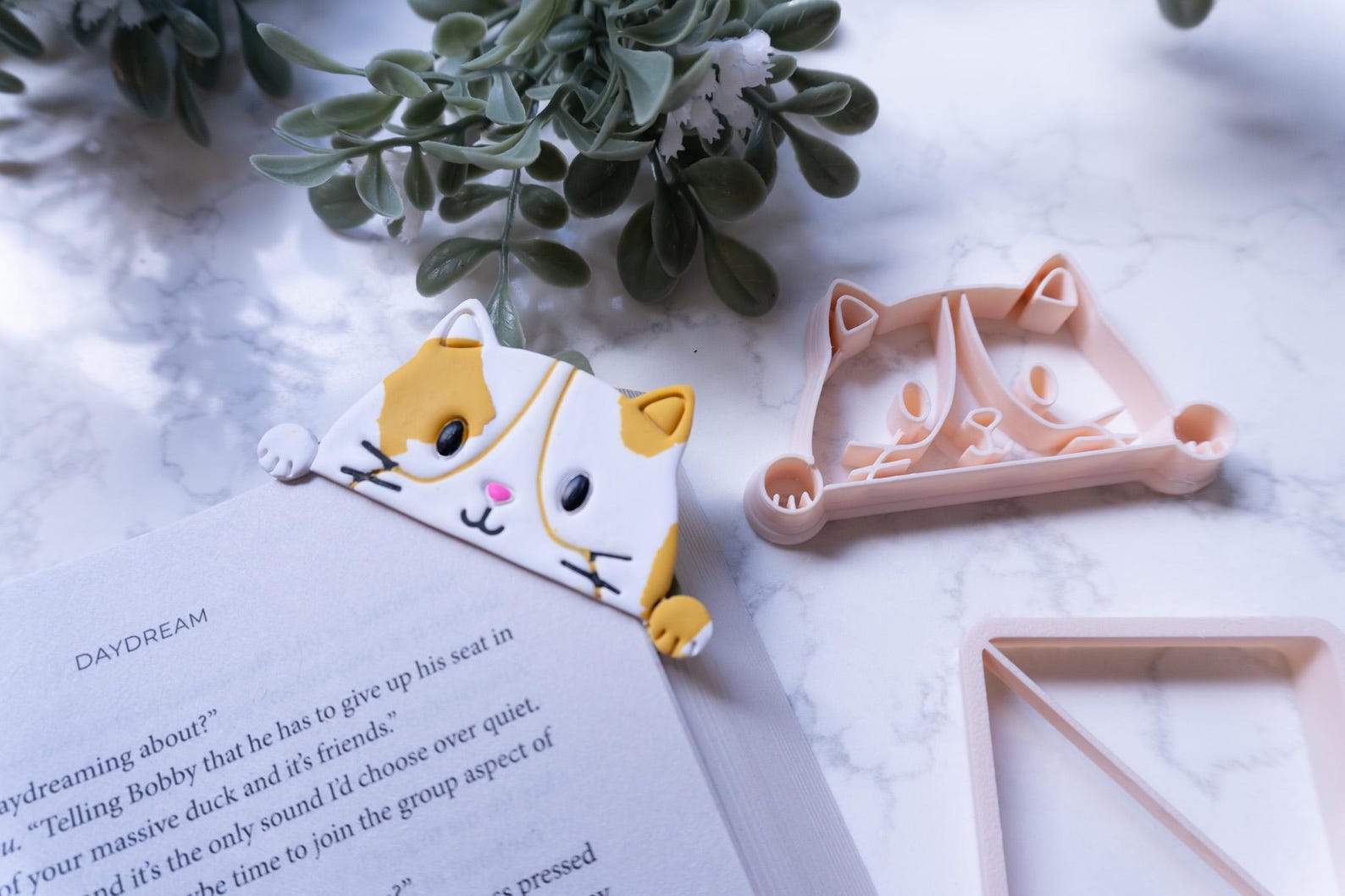 Animal Corner Bookmark Clay Cutters, Book Lover Gift, DIY Personalized ...