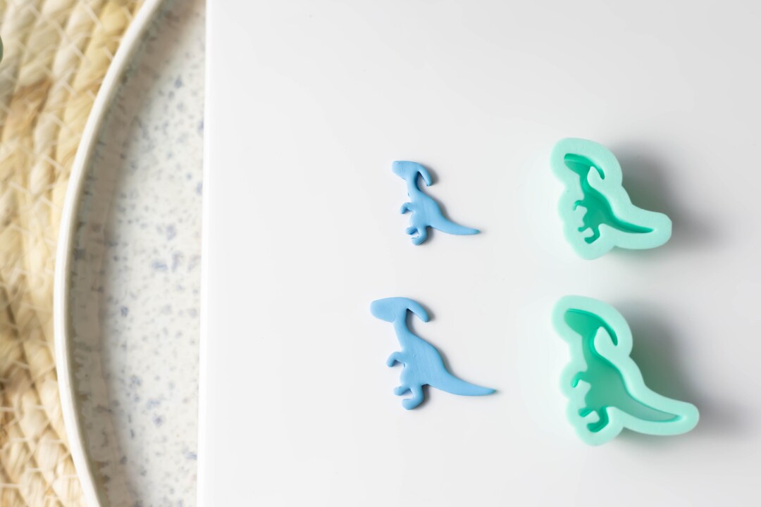 Polymer Clay Cutter, Parasaur Dino Clay Cutters, 3D Printed Clay Cutter ...
