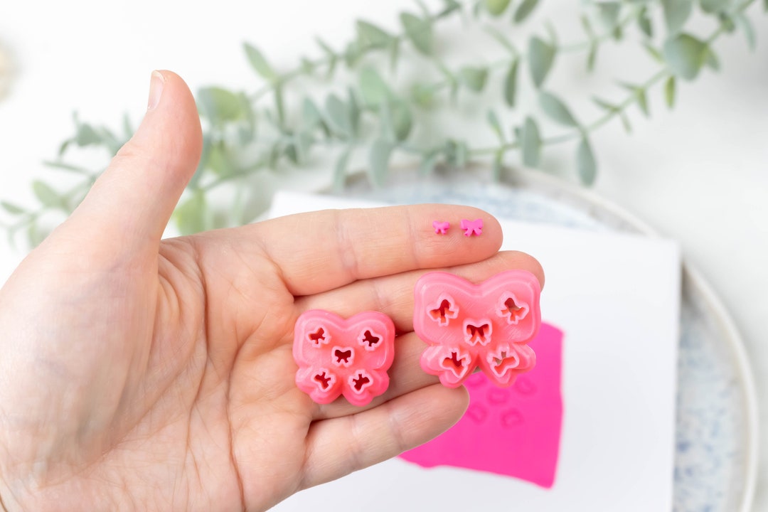 Polymer Clay Cutter, Bow Micro Mini Clay Cutters, 3D Printed Clay ...