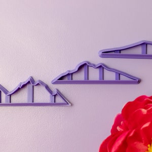 Polymer Clay Cutter, Mountain Landscape Clay Cutters, 3D Printed Clay ...