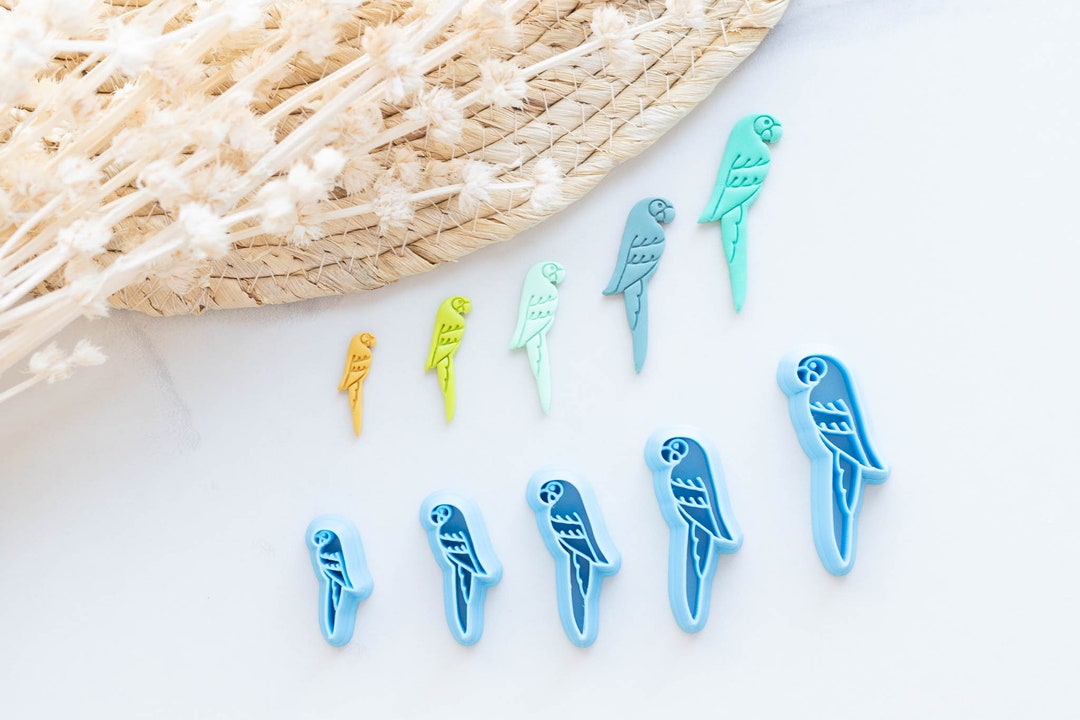 Polymer Clay Cutter, Thick Parrot Clay Cutters, 3D Printed Clay Cutter ...