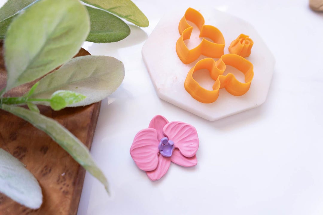 Build an Orchid, 3D Printed Clay Cutter, Embossing Clay Cutter, Clay ...