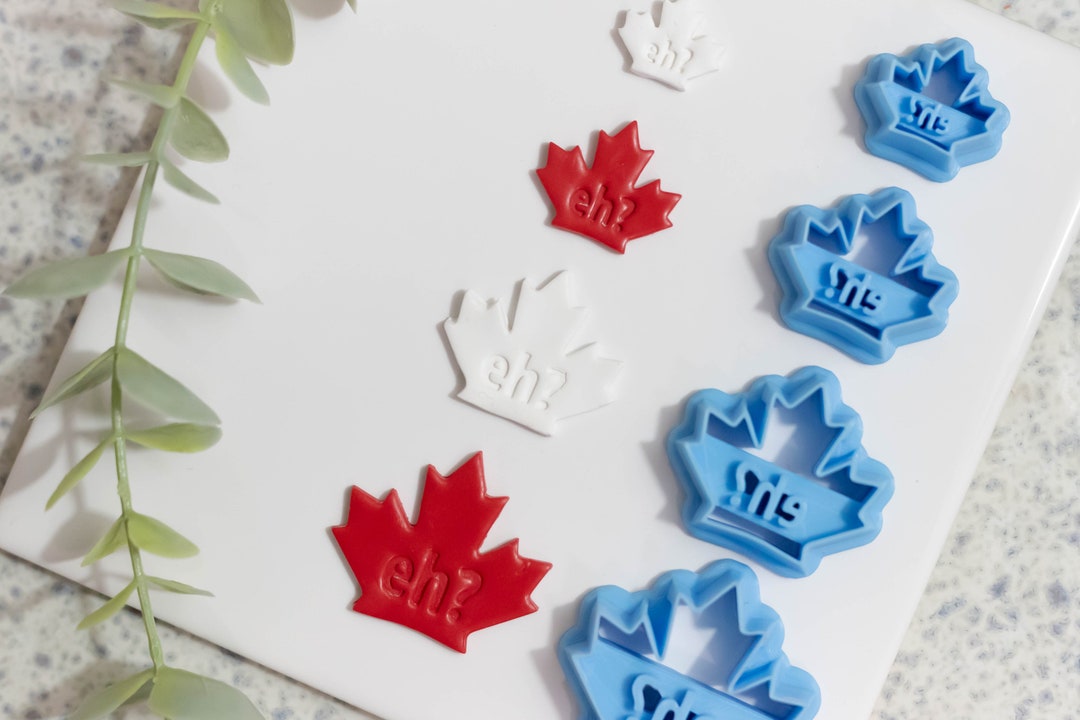 Polymer Clay Cutter, Canadian Cutter, 3D Printed Clay Cutter, Embossing ...