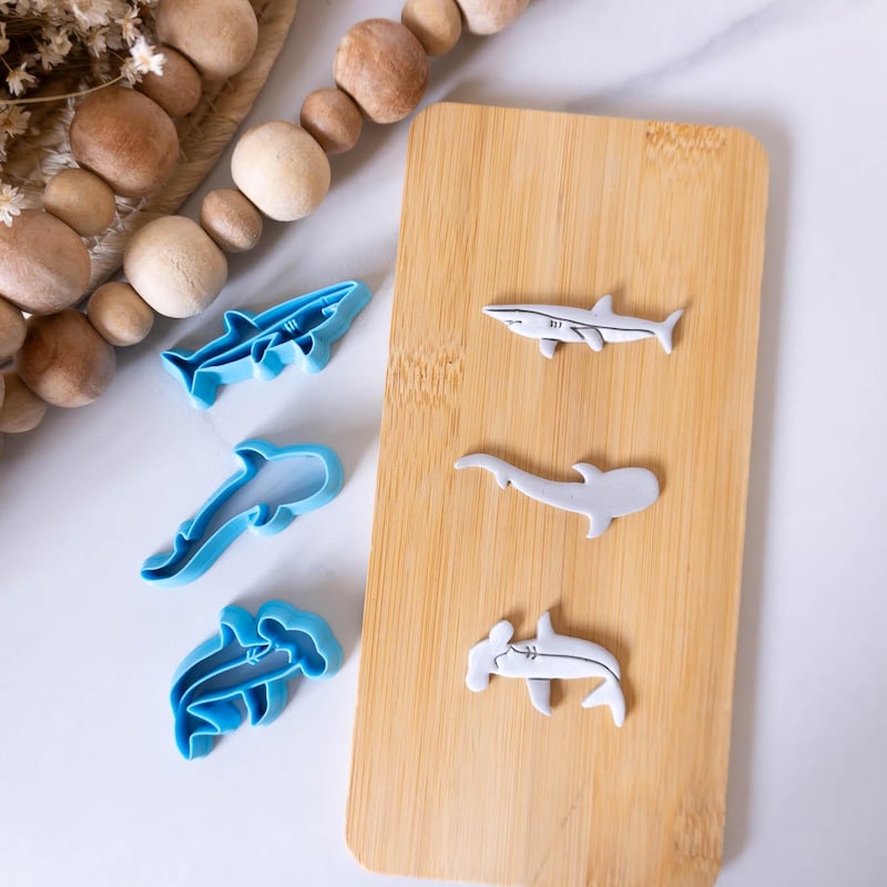 Polymer Clay Shark - Etsy