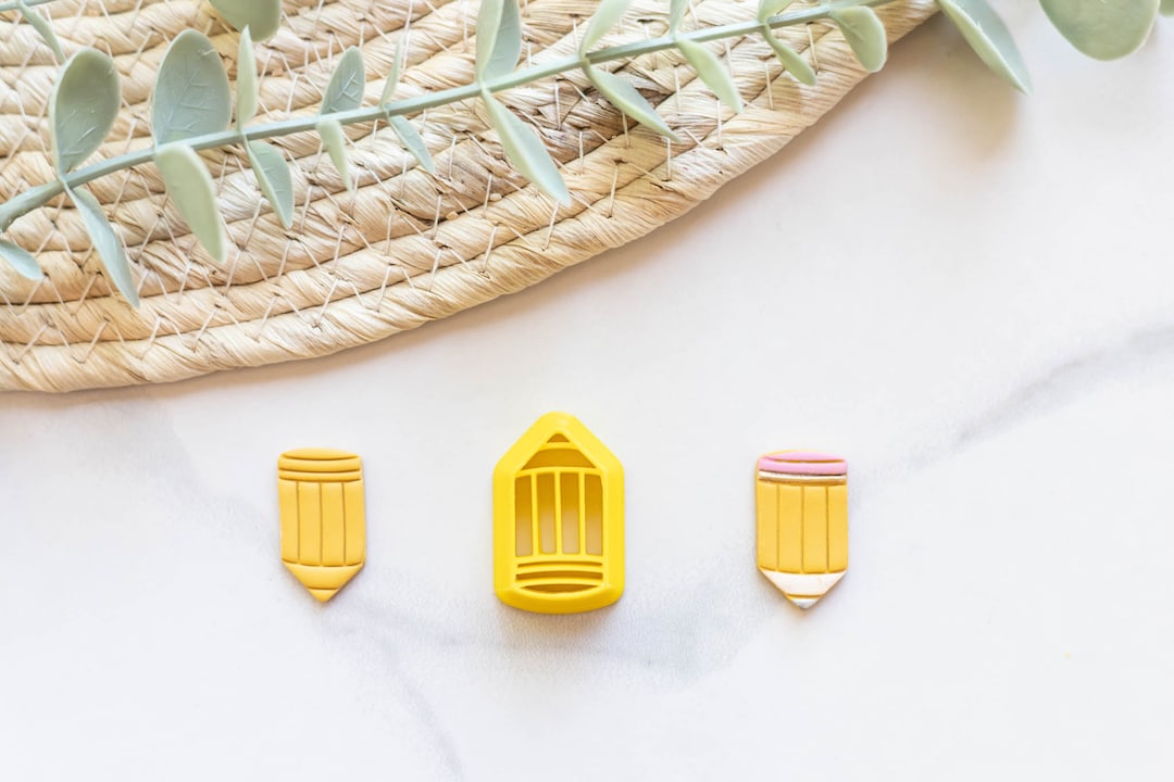 Polymer Clay Cutter, Stubby Pencil Shape Clay Cutters, 3D Printed Clay ...