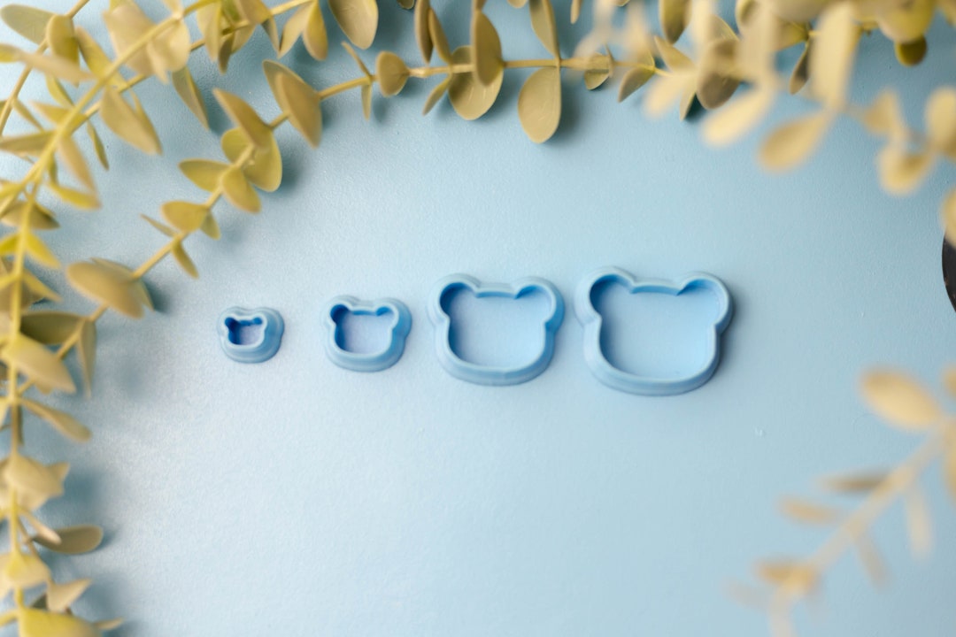 Polymer Clay Cutter, Bear Head Clay Cutters, 3D Printed Clay Cutter ...