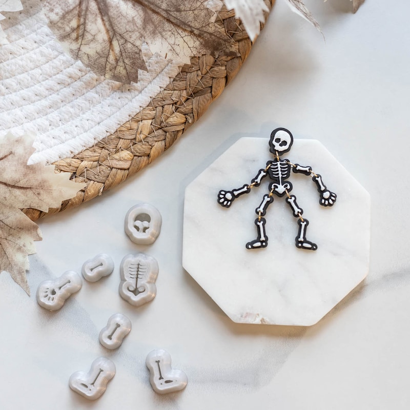 Clay Skeleton - Etsy