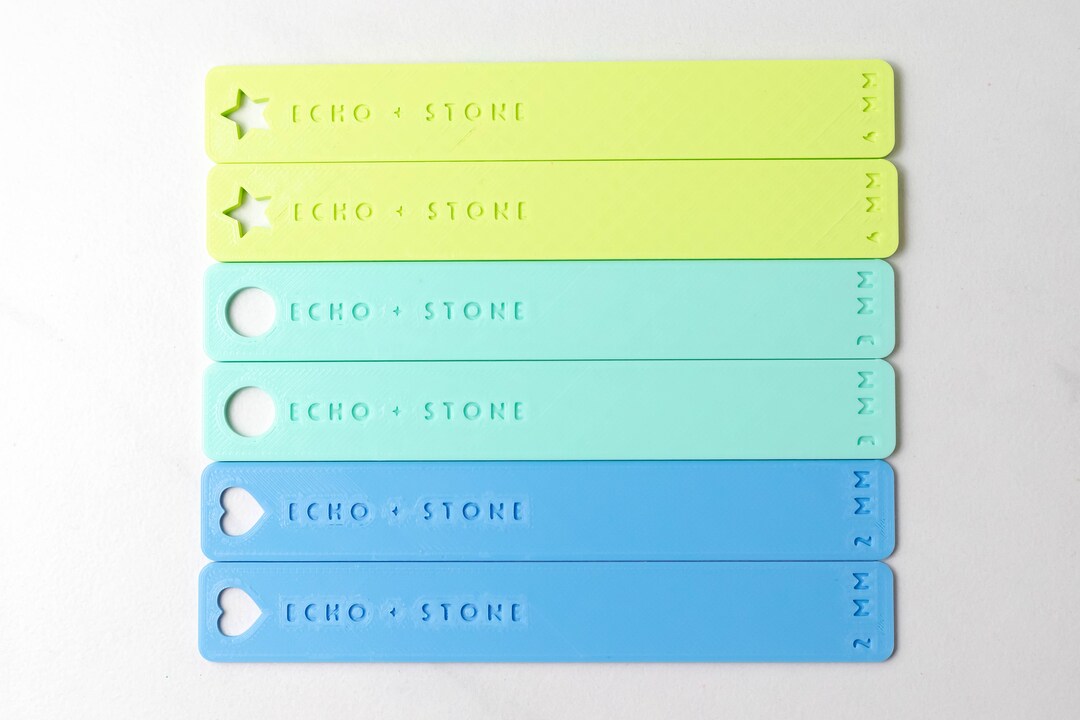 Polymer Clay Rolling Guides, 3D Printed Clay Rolling Guide: Polymer ...