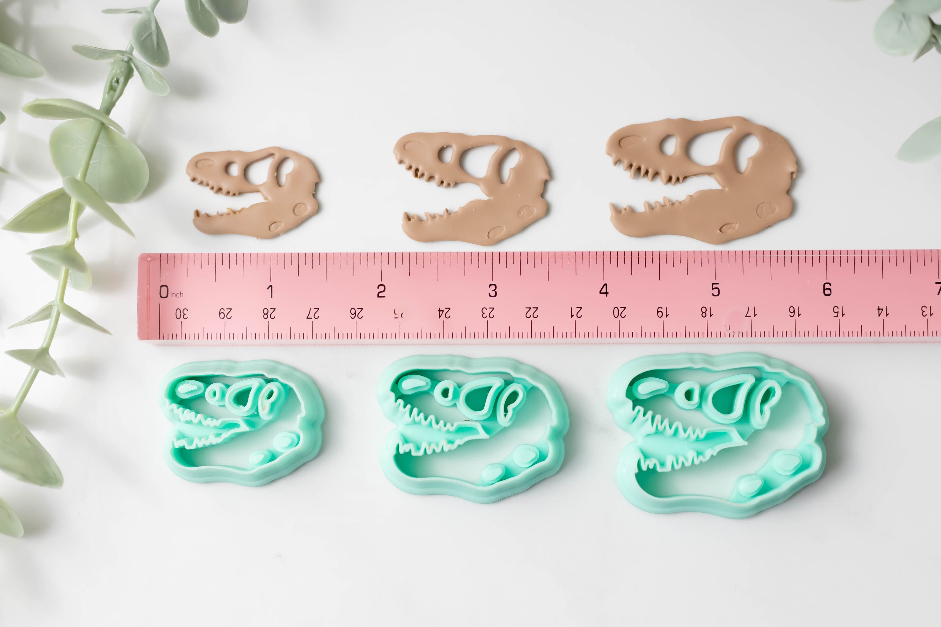Polymer Clay Cutter T-rex Skull Shape Clay Cutters 3D - Etsy