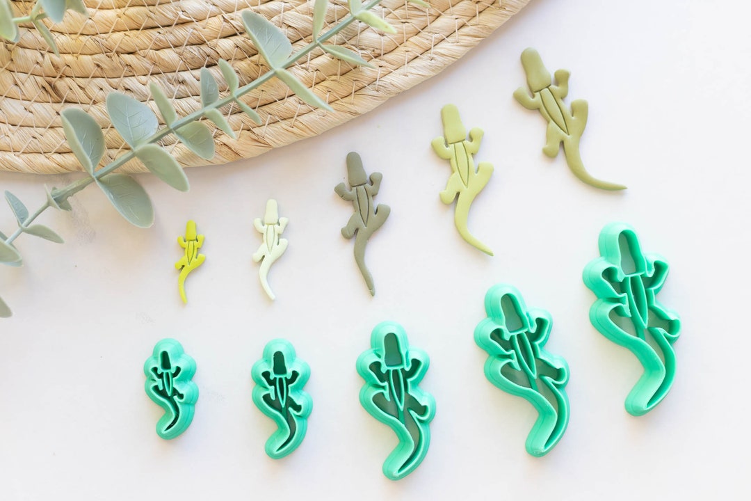 Polymer Clay Cutter, Crocodile Clay Cutters, 3D Printed Clay Cutter ...