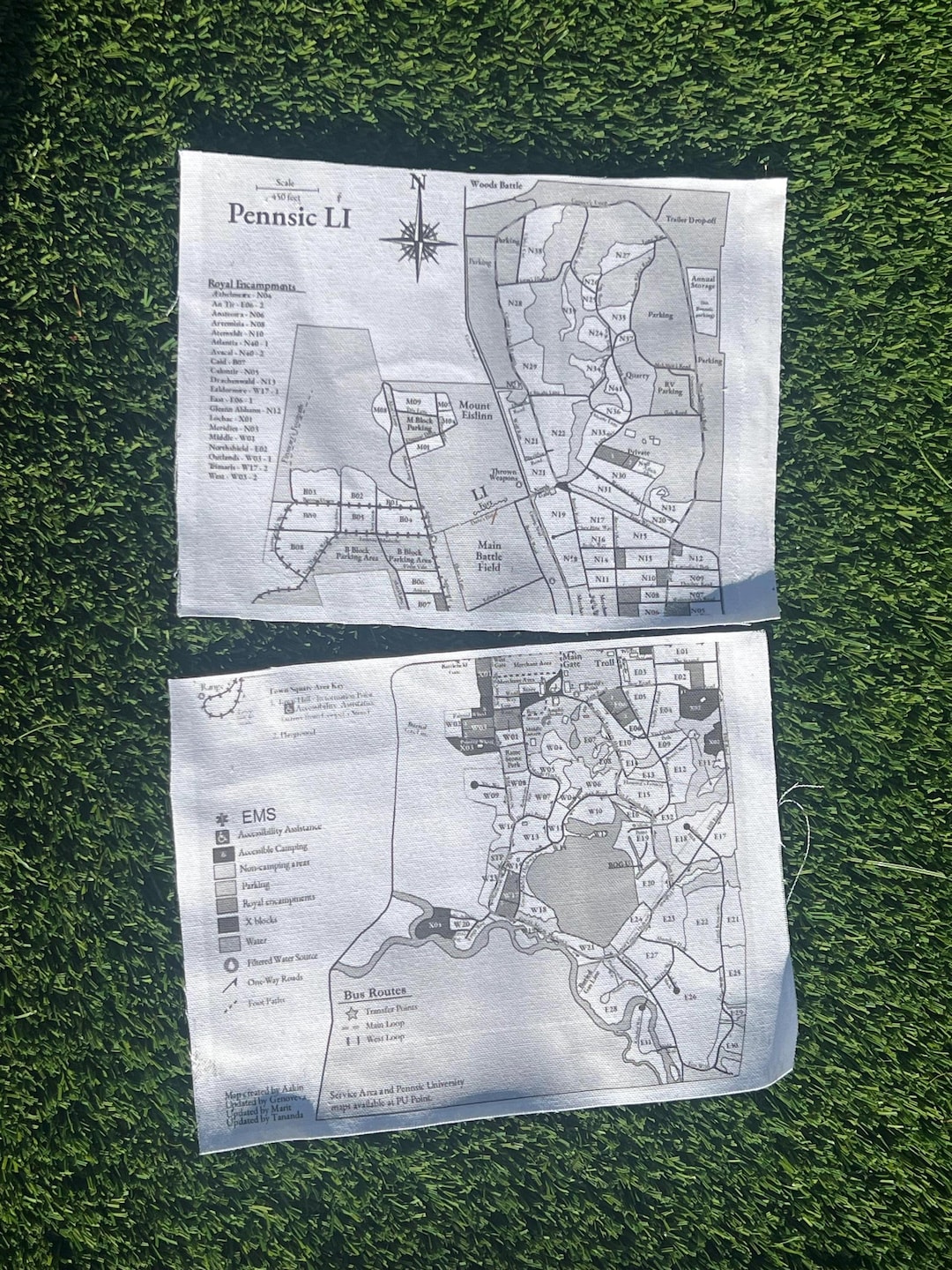 Pennsic Canvas Map 2024 - Etsy